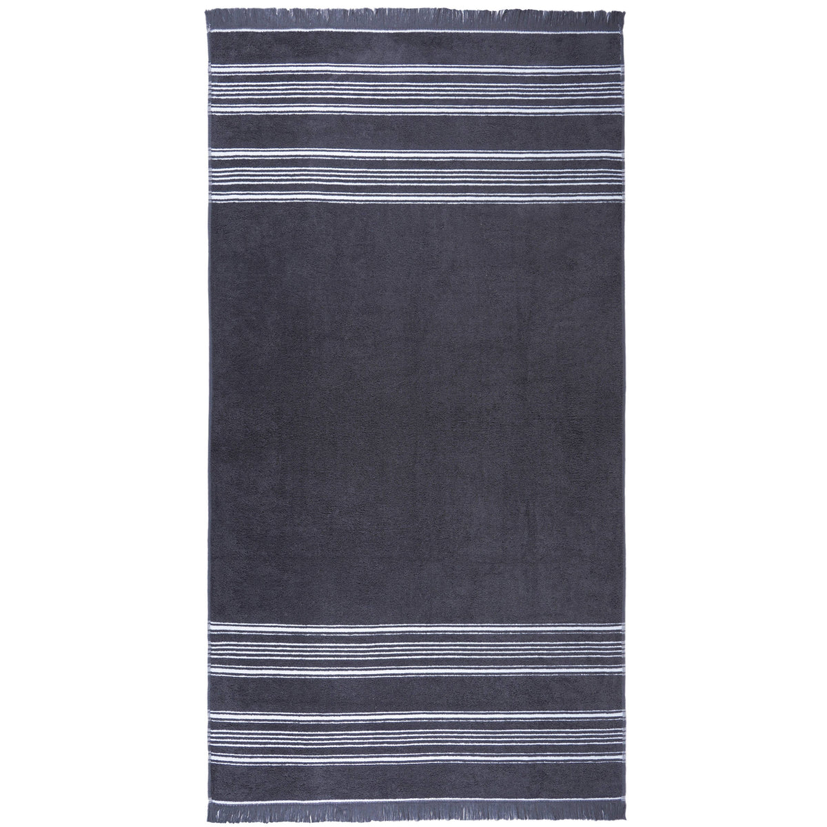 Shop Antalya Beach Towel - Charcoal In Australia | Trends Alley