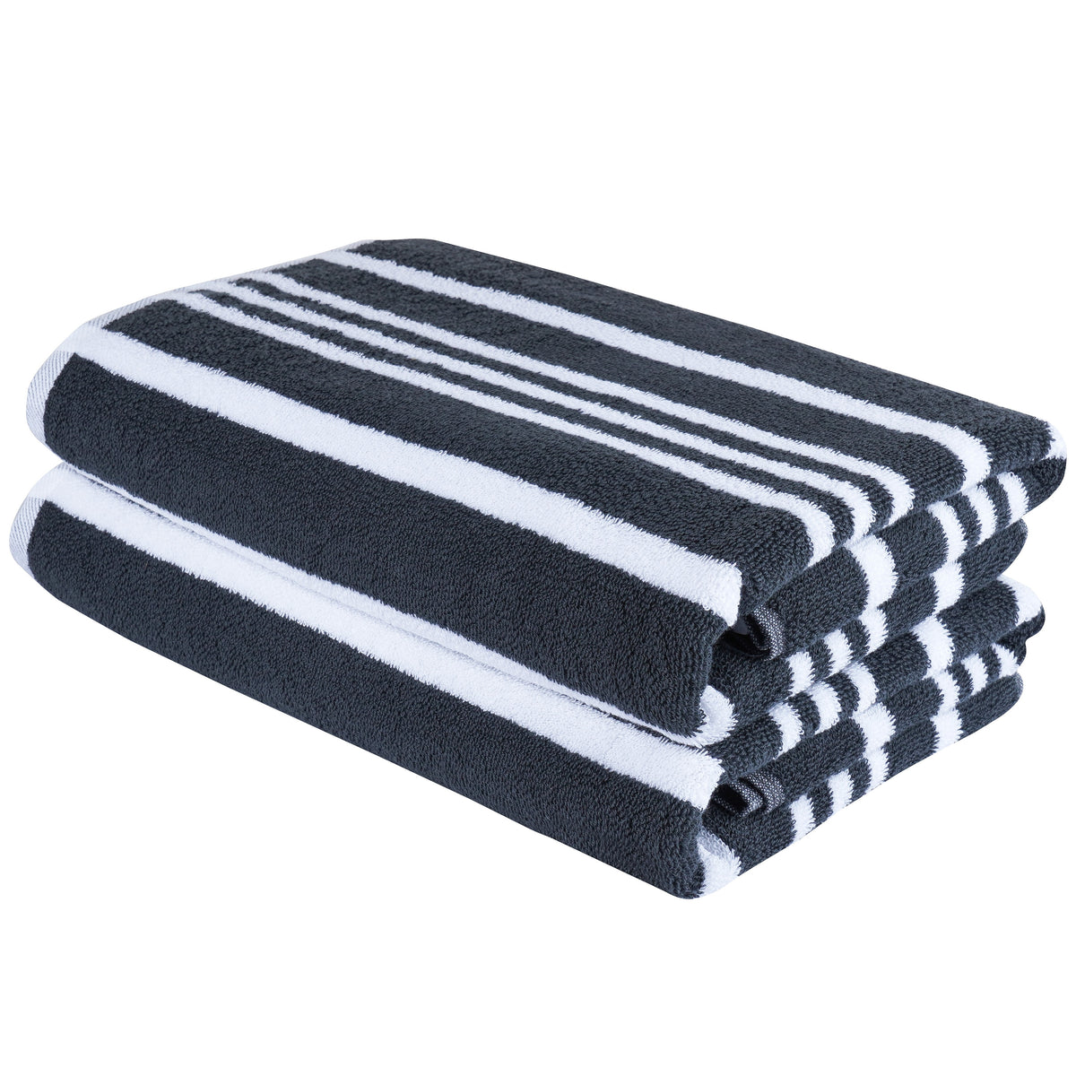 Amalfi Beach Towel (Anthracite) – Trends Alley