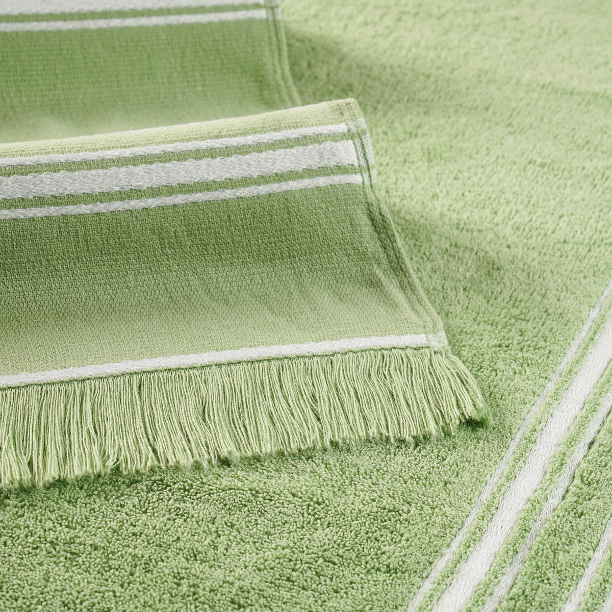 Shop Antalya Beach Towel - Sage In Australia | Trends Alley